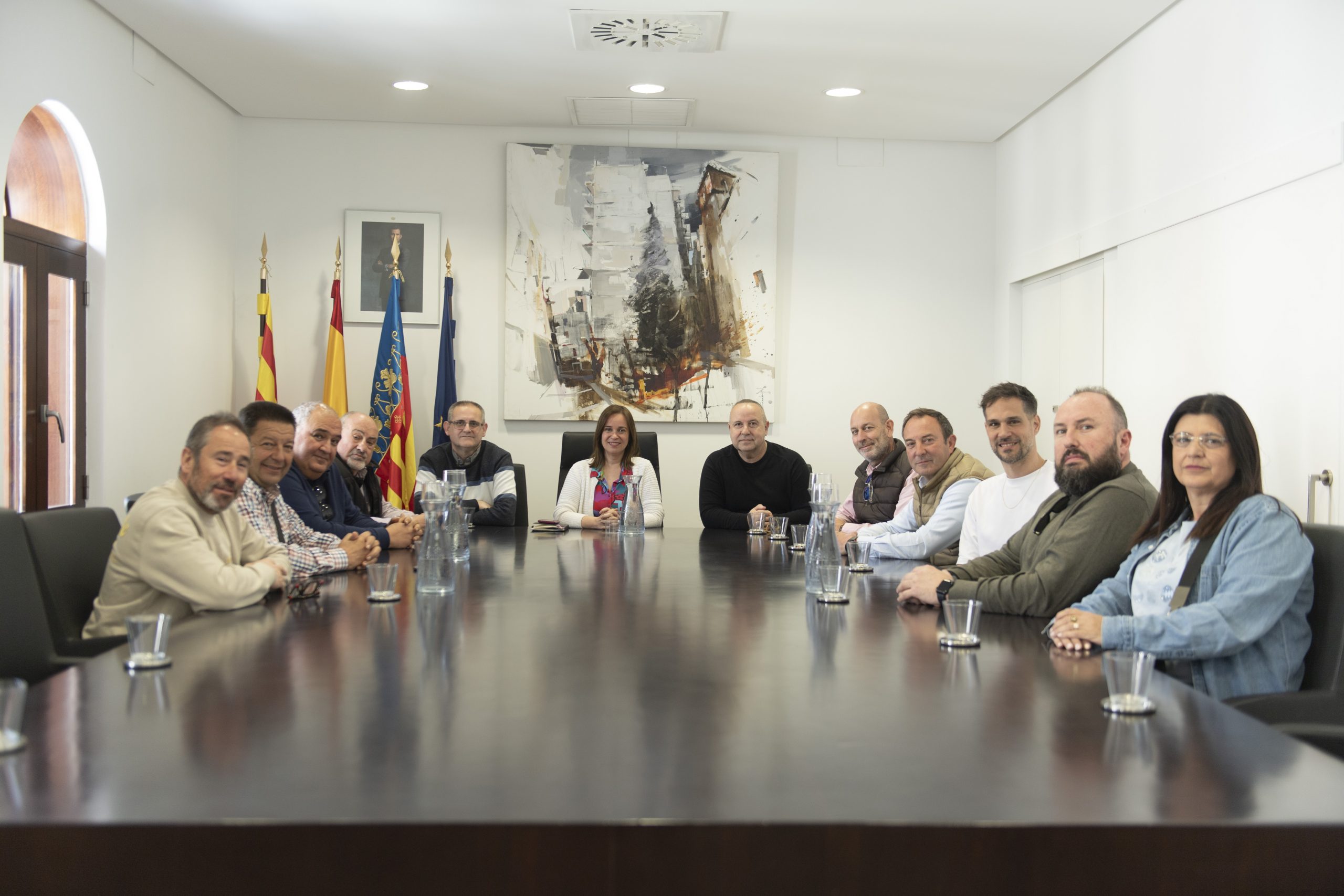 La alcaldesa se reúne con la nueva junta directiva de la Asociación ...